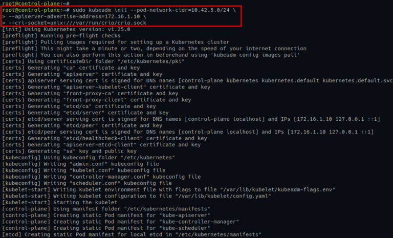 How to Deploy Kubernetes with the CRI-O Container Runtime