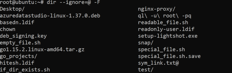 Learning the dir Command in Linux Through Examples