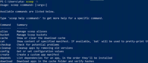 How to Install and Use the Scoop Windows Package Manager