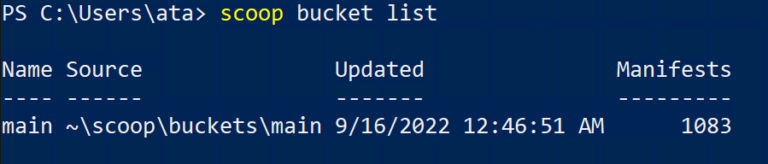 How to Install and Use the Scoop Windows Package Manager