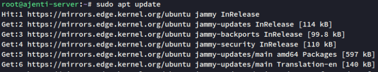 Using Ajenti in Managing Linux Servers