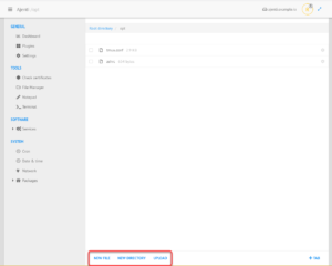 Using Ajenti in Managing Linux Servers