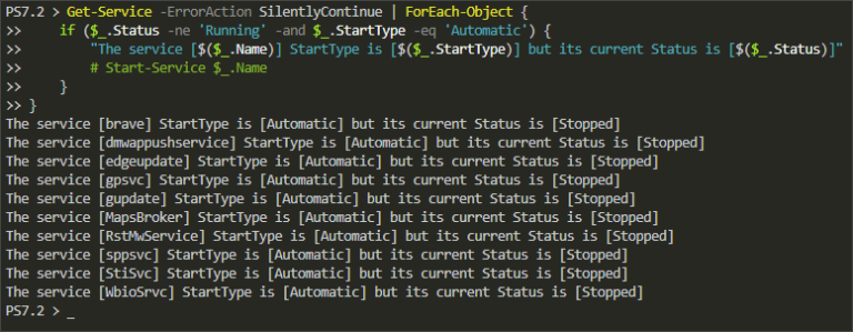Learning Powershell Not Equal Operator With Examples 3518