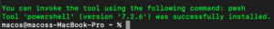 How to Install PowerShell for Mac