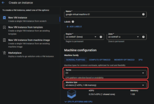 How to Create a Google Virtual Machine