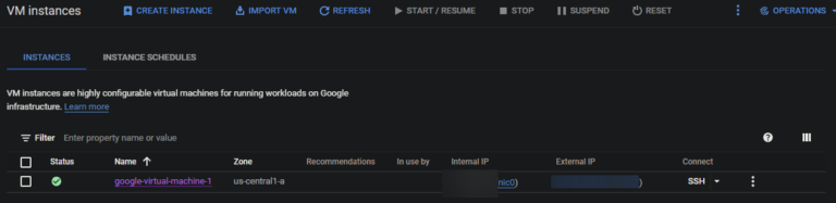 How to Create a Google Virtual Machine