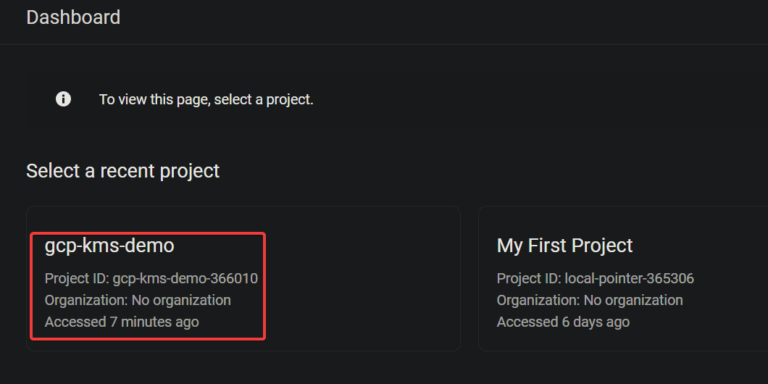 Google Key Management (GCP KMS) : Getting Started Guide