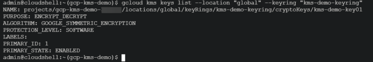 Google Key Management (GCP KMS) : Getting Started Guide