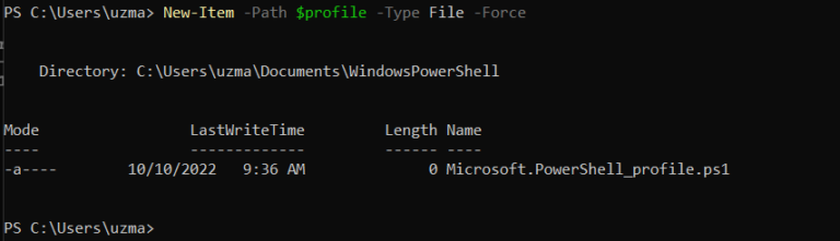 Powershell Profile A Getting Started Guide