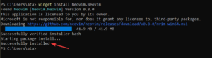 How to Install Neovim (NVIM) on Windows