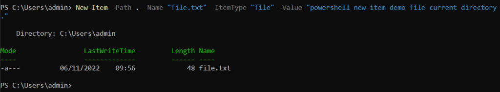 A Beginners Guide To PowerShell New-Item