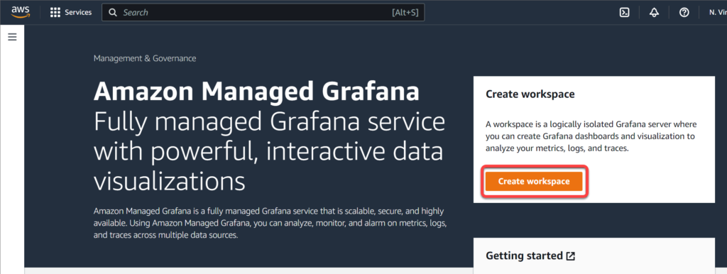 Discover Managed Data Visualizations With AWS Grafana