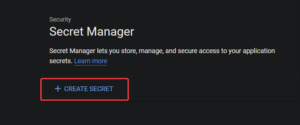 Getting Started with GCP Secrets Manager
