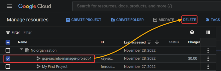 Getting Started with GCP Secrets Manager