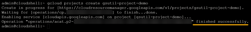 Learning the gsutil Command Through Examples