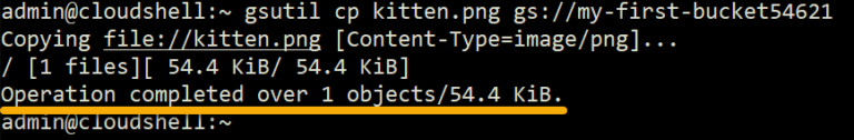Learning The Gsutil Command Through Examples