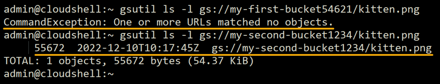 Learning the gsutil Command Through Examples