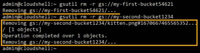 Learning the gsutil Command Through Examples