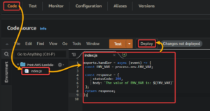 Getting Started with AWS Lambda Environment Variables