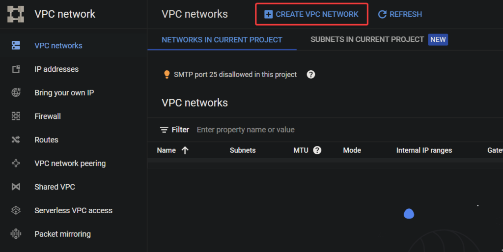 How to Create a Google VPC (Virtual Private Cloud) Network