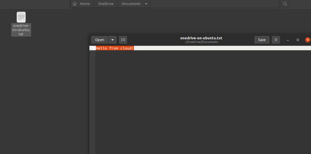 Cross-Platform File Syncing with Onedrive on Ubuntu