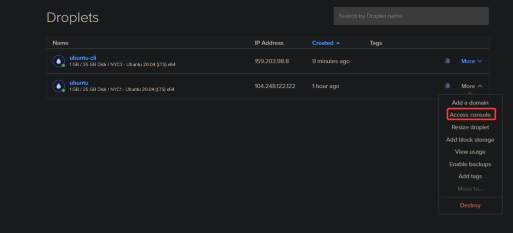 Learn How to Create & Manage VPS DigitalOcean VMs