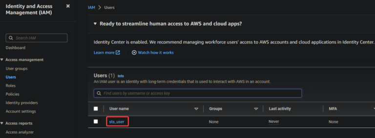 Leverage AWS STS Assume Role Privileges to Manage AWS