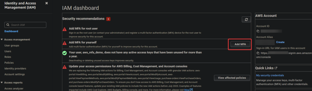 How to Set up AWS Multi-Factor Authentication (AWS MFA)