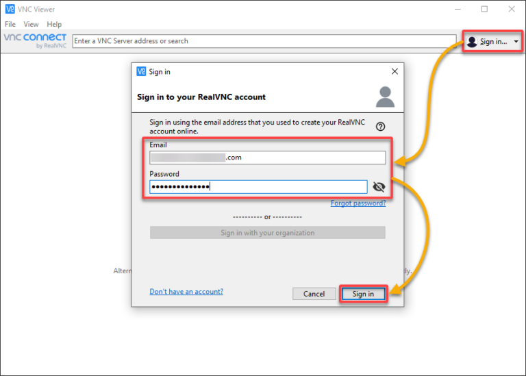 Getting Started with VNC Connect