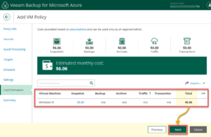 How to Back up & Restore Azure VMs with Veeam azure Backup