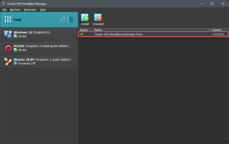 Enabling VBox USB Passthrough to Access Devices