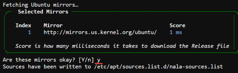 Nala APT - to Install and Use on Ubuntu