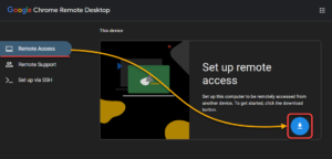 How to Set up the Chrome Remote Desktop Access Extension