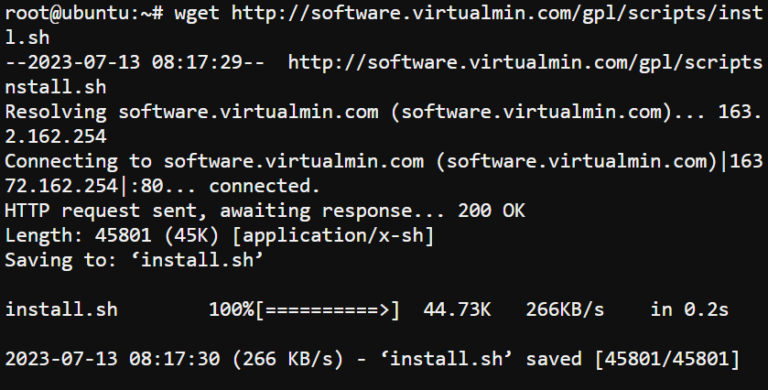 A Step-by-Step Guide to Installing Virtualmin on Ubuntu