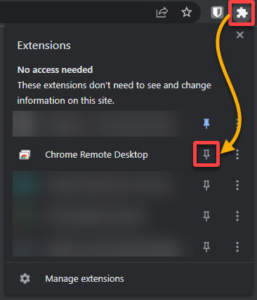How to Set up the Chrome Remote Desktop Access Extension