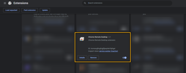 How to Set up the Chrome Remote Desktop Access Extension