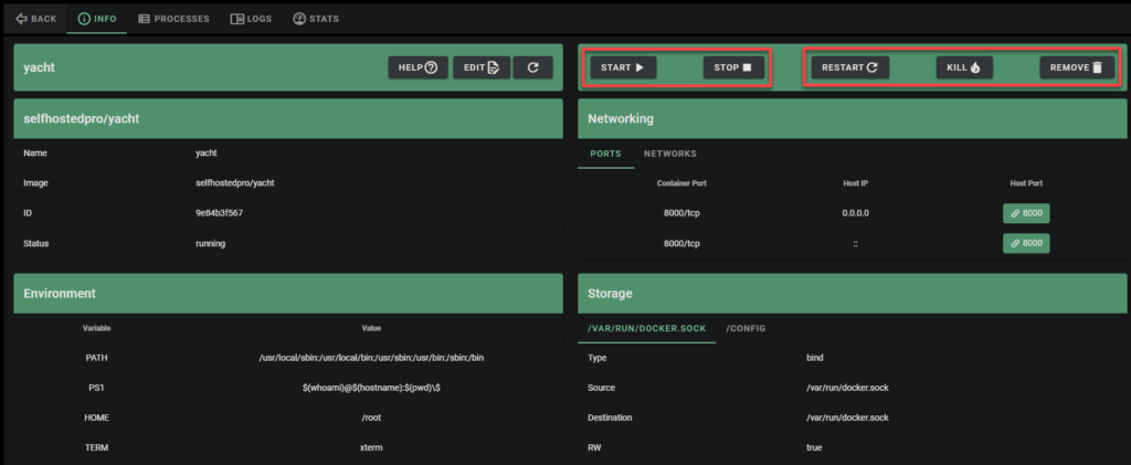 A Step-by-Step Guide to Installing the Yacht Docker GUI