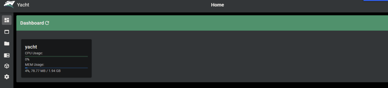 A Step-by-Step Guide to Installing the Yacht Docker GUI