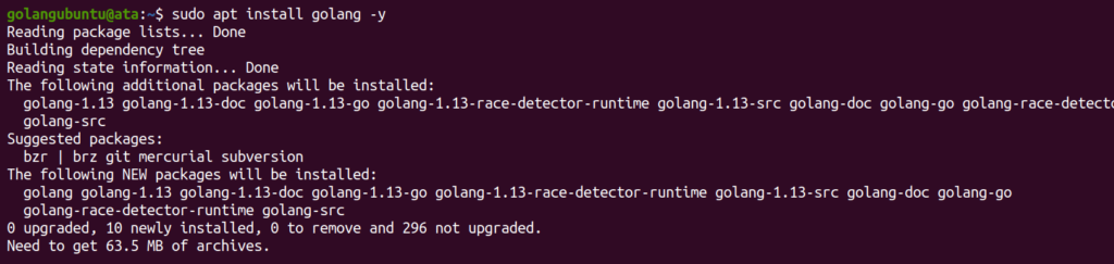 How to Install GO on Ubuntu Linux