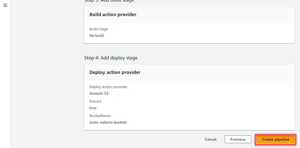 Deploying A Static Website On Aws S3 With Aws Codepipeline