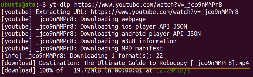 How to Use YouTube-dl to Download Videos on Terminal
