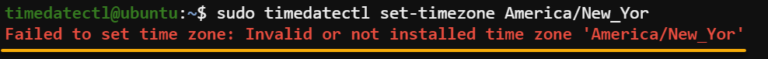 Learning The Timedatectl Command Though Examples 5408
