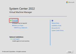 Discovering System Center Virtual Machine Manager (SCVMM)