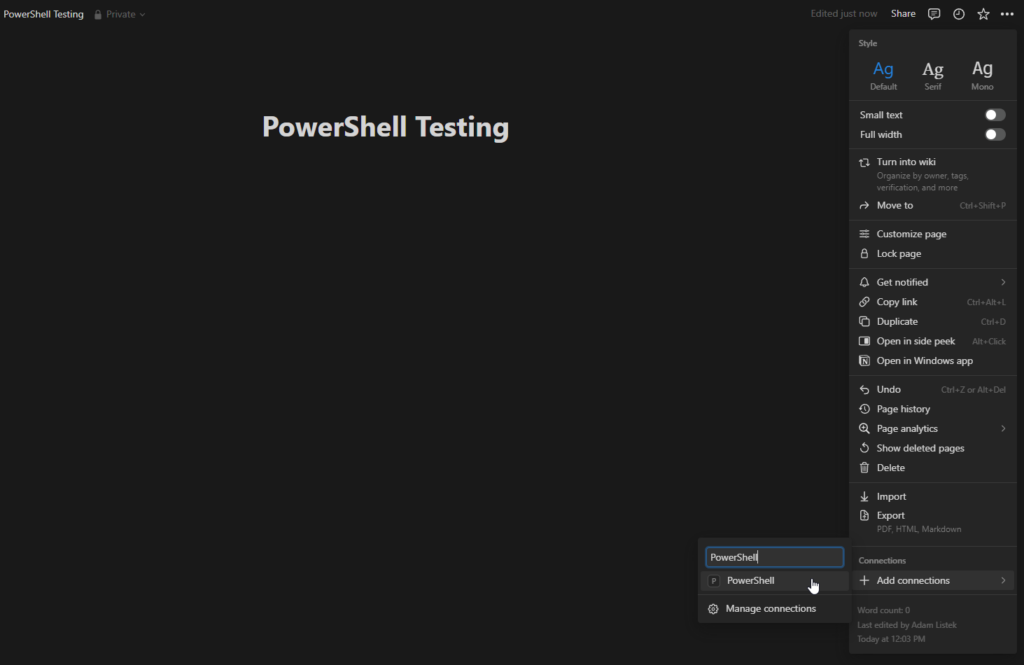 Building a Notion PowerShell Module: Part 1