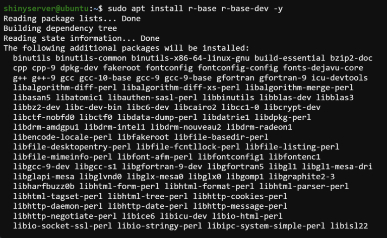 How To Install Shiny Server on Ubuntu