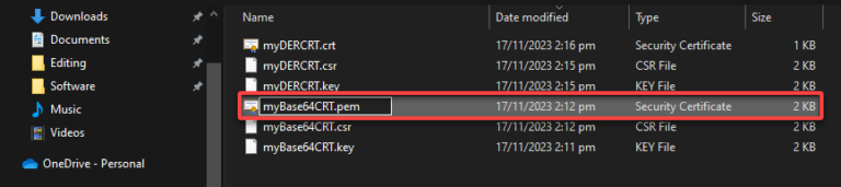 Streamlining Security: Converting CRT Certificates to PEM