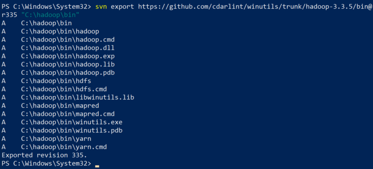 How to Install Apache Spark for Windows