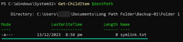 Addressing the Windows Error: Destination Path Too Long