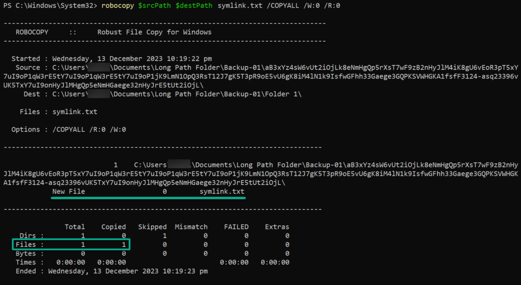 Addressing the Windows Error: Destination Path Too Long