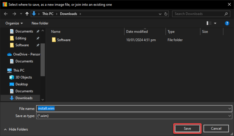 Learn to Convert install.esd to install.wim on Windows